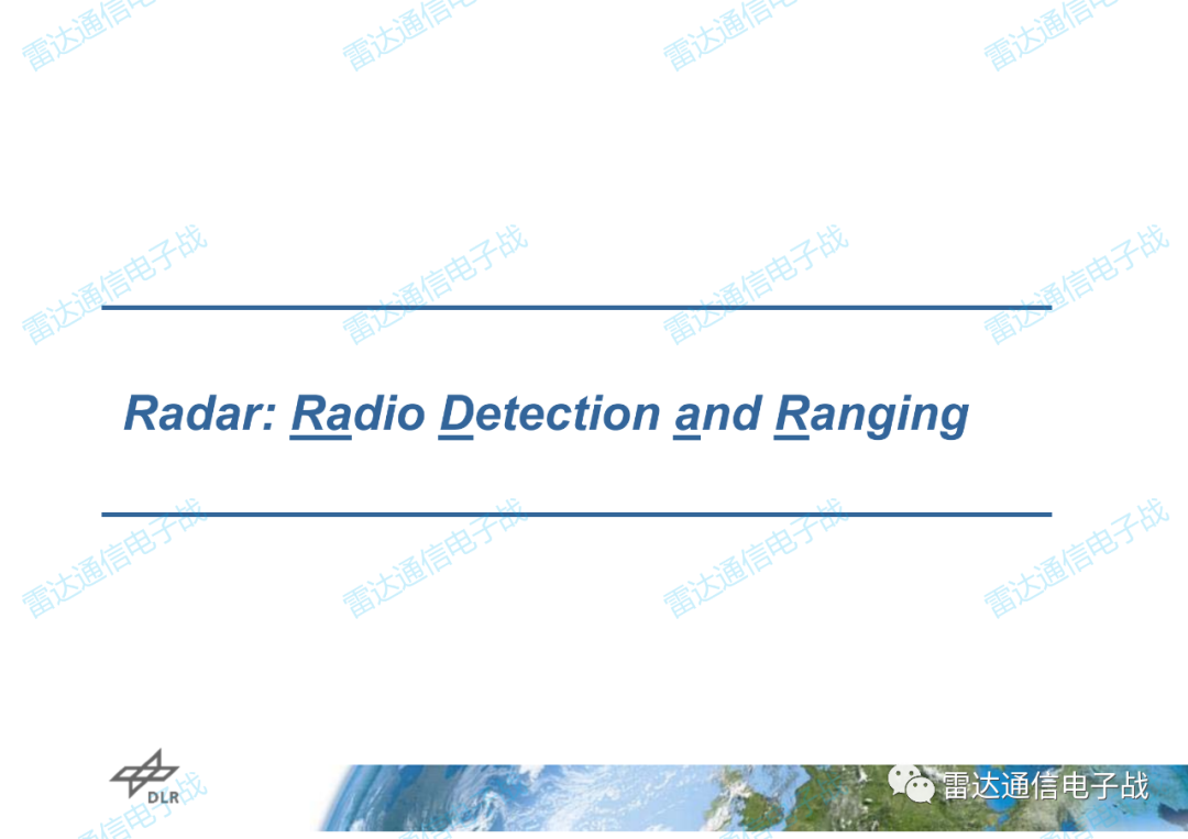 星载SAR原理与系统简介 - 面包板社区