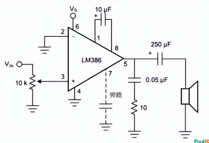 什么是 LM386 芯片？LM386 引脚图及功能详解 - 面包板社区