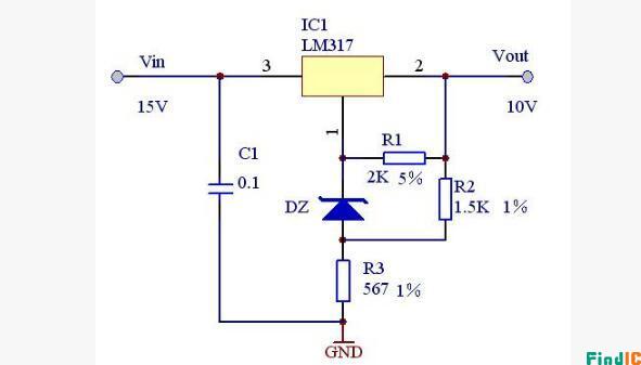 12种lm317典型应用电路 - 面包板社区