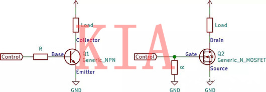高边驱动与低边驱动图文分析-KIA MOS管 - 面包板社区