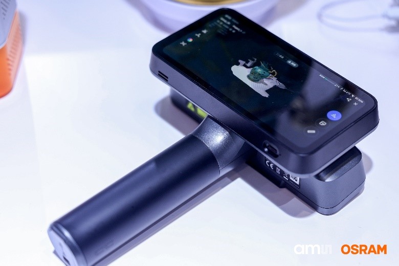 先临三维EinScan Rigil多功能无线一体式手持3D扫描仪搭载艾迈斯欧司朗先进光源解决方案-电子工程专辑