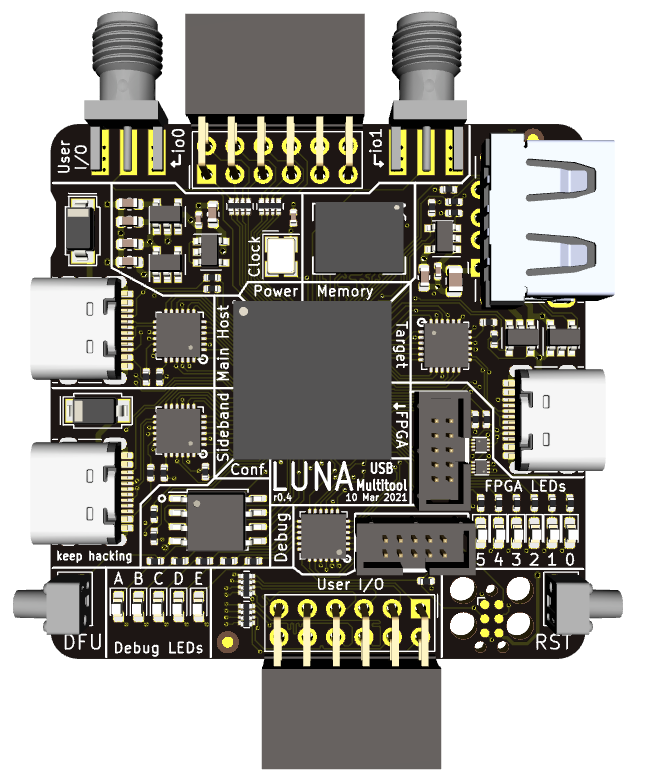 一款用于构建、分析和破解USB设备的开源、多功能工具LUNA-电子工程专辑
