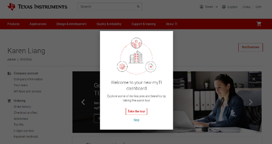 myTI账户界面全新升级，解锁更流畅的在线体验-电子工程专辑