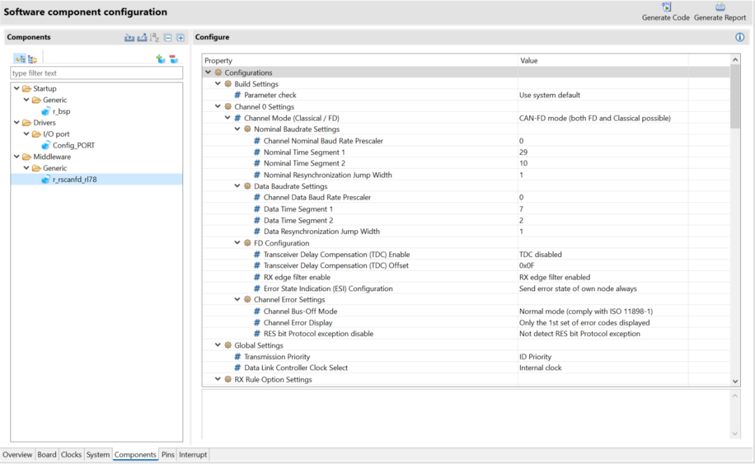 RL78/F24CANFD参考例程-电子工程专辑