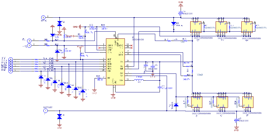 用6层板做一个100A通流能力的分断器，附带电路图+PCB，2600字教你搞定它-电子工程专辑