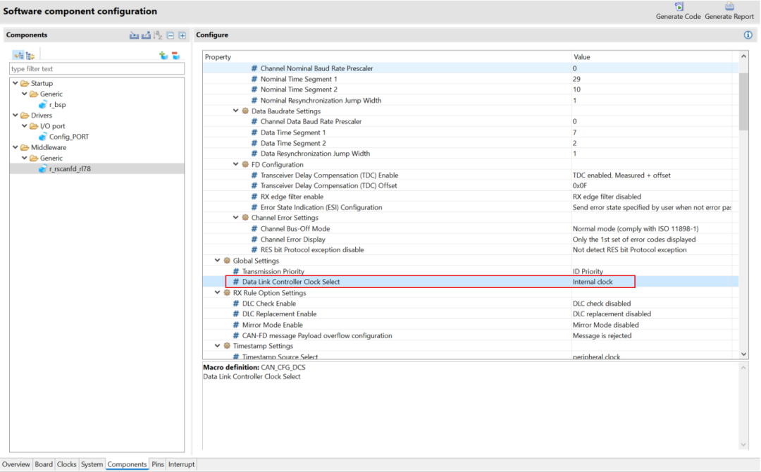 RL78/F24CANFD参考例程-电子工程专辑