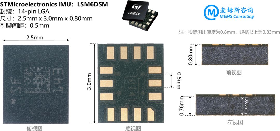 《消费类MEMS惯性测量单元（IMU）产品对比分析-2022版》-电子工程专辑