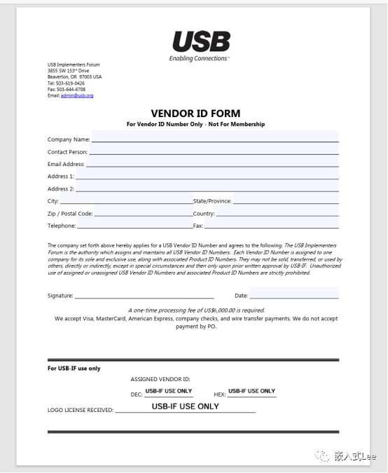 USB的厂商ID(VID)的查询与获取-电子工程专辑