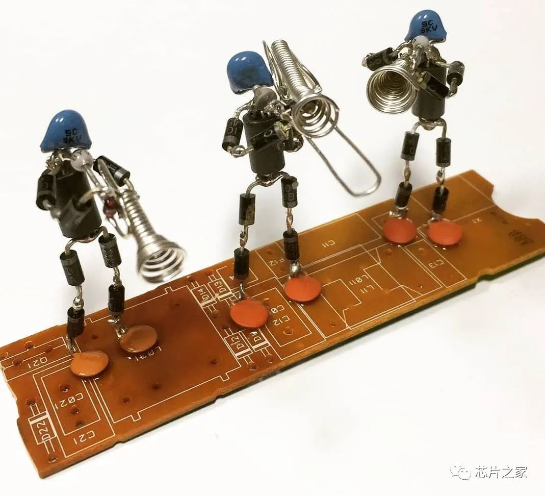 【第四期】电子元器件创意作品，附带高清原图，共计80张-电子工程专辑