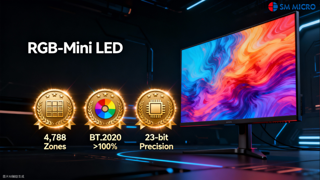 明微SM6208NC：以精准驱动，引领RGB-Mini LED开启显示新纪元-电子工程专辑
