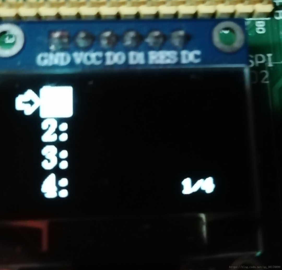 基于STM32之OLED菜单界面框架搭建-电子工程专辑
