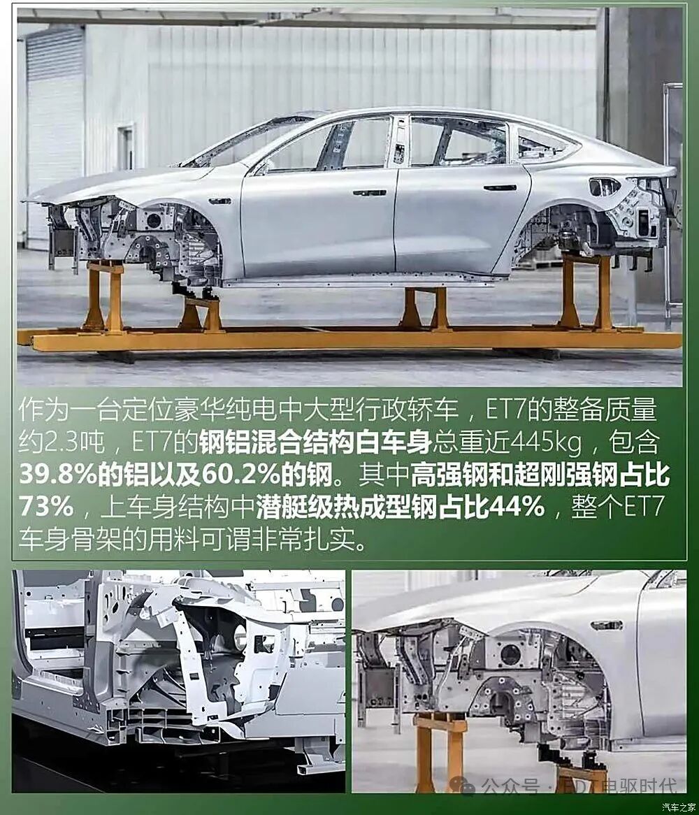 【中国汽车线控技术专家委员会】蔚来ET7底盘结构-电子工程专辑