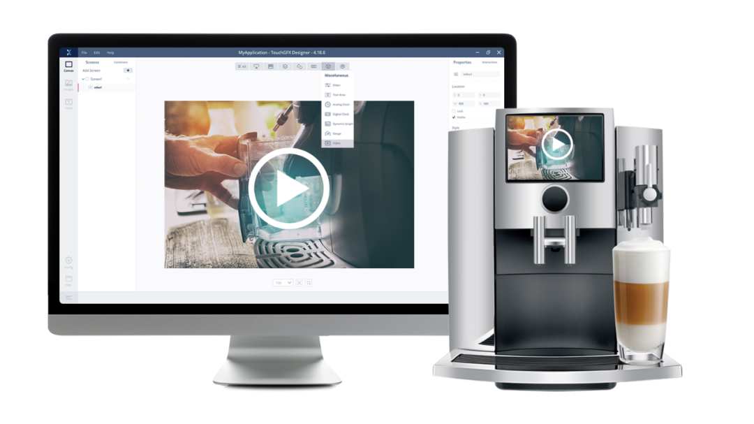 TouchGFX4.22解锁新功能：实时标注，L8图像压缩，离线模式-电子工程专辑