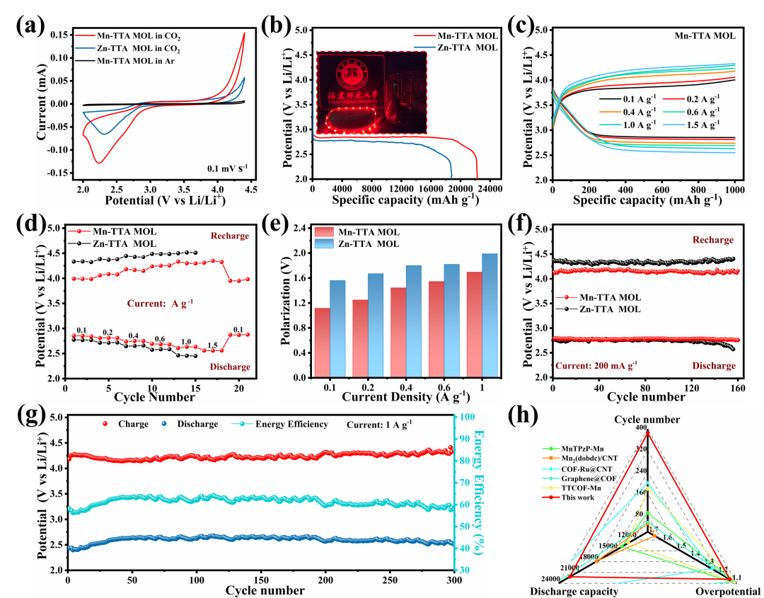 程志斌副教授&张章静研究员，JMCA：金属有机层的结构设计助力稳定的Li-CO2电池-电子工程专辑