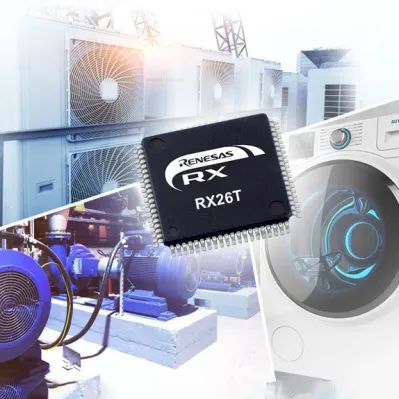 直播即将开始！瑞萨RX26T新品介绍：高功效，适用双电机+PFC控制-电子工程专辑