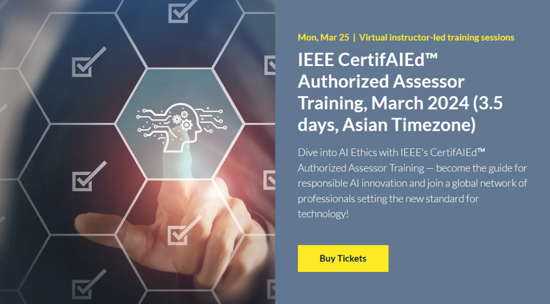 欢迎报名参加|IEEECertifAIEd™AuthorizedAssessorTraining线上培训-电子工程专辑