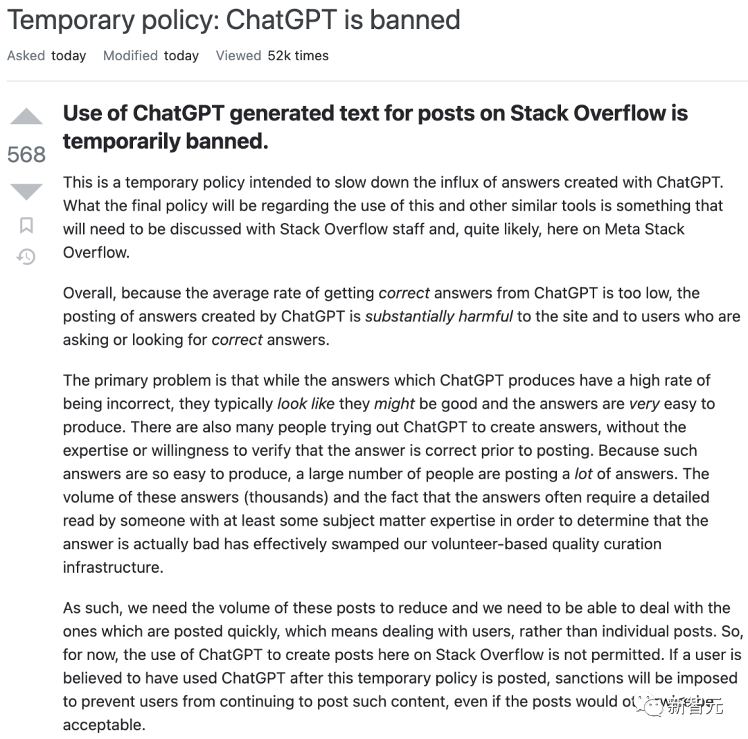 集体罢工！超200位StackOverflow版主怒控ChatGPT将引发「垃圾内容」洪水-电子工程专辑