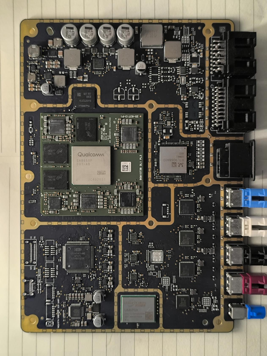 高通SA8650自动驾驶域控制器拆解分析-电子工程专辑