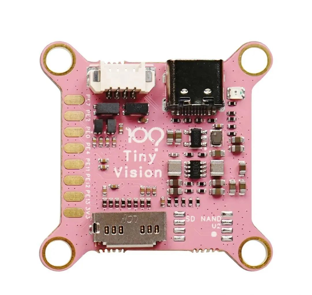 谁来拯救老夫的少女心！又一块高颜值樱花粉迷你开发板TinyVision-电子工程专辑