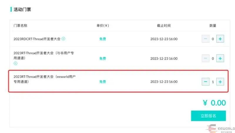 参会领开发板盲盒：2023RT-Thread开发者大会报名啦！-电子工程专辑