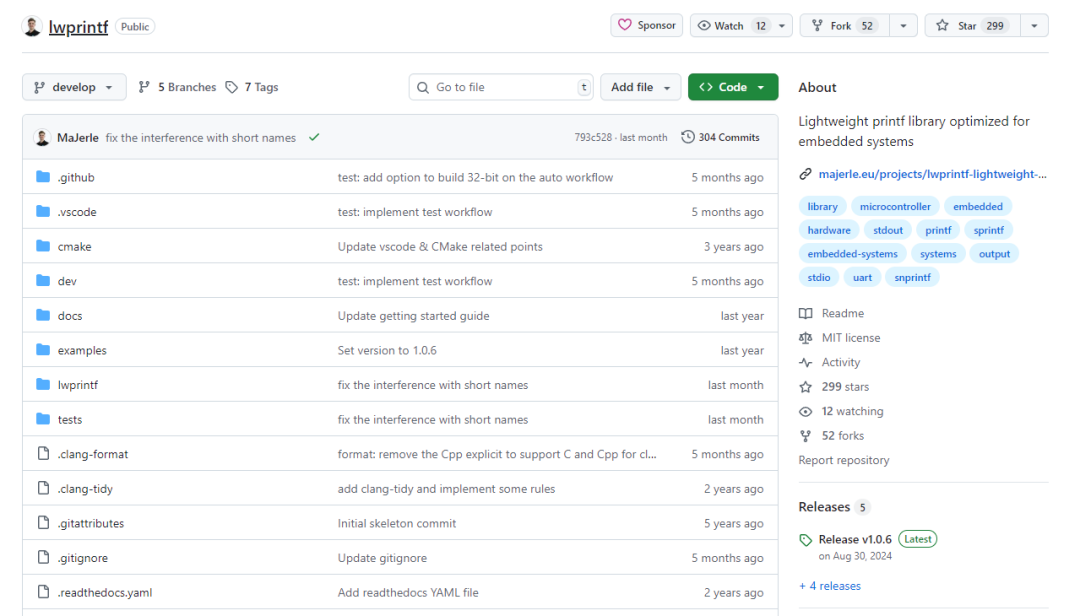 嵌入式开发者必备的轻量级printf库！-电子工程专辑
