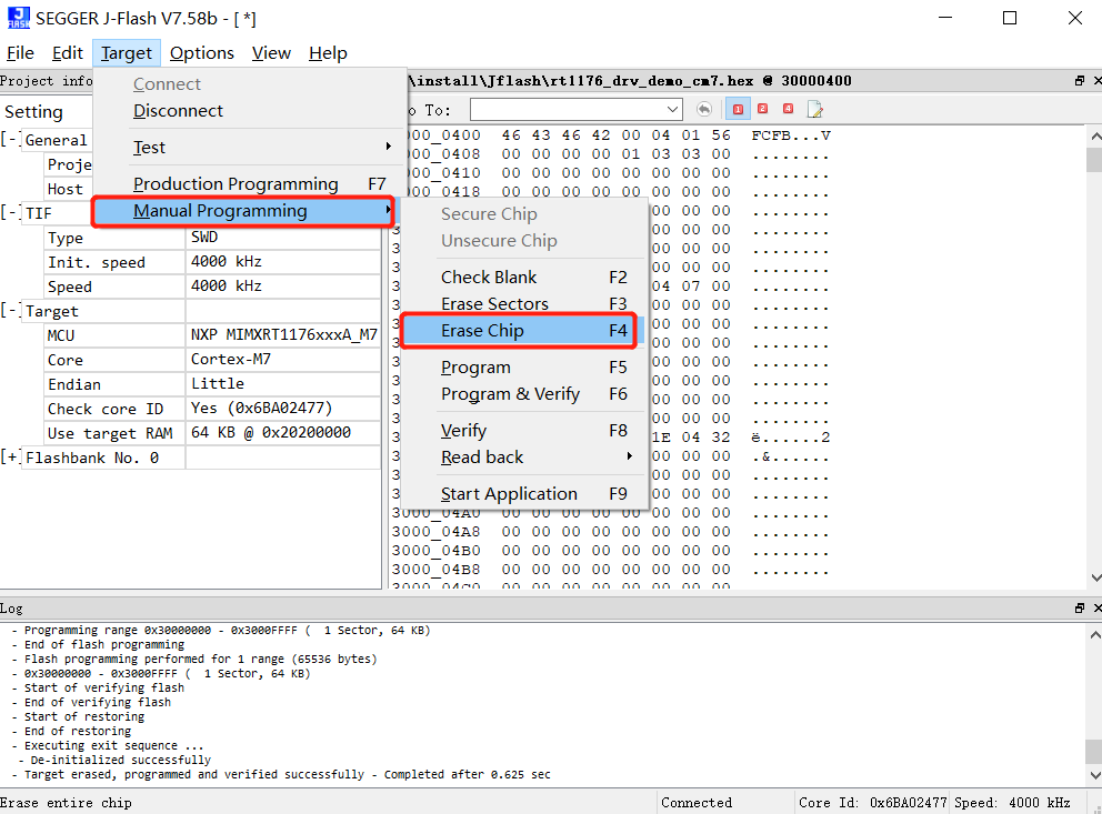 Jflash软件如何为MCU更新Hex文件？-电子工程专辑