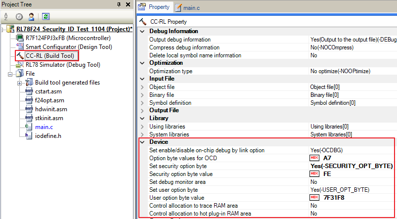 RL78F2x开发必看：三分钟搞定CS+、e²studio、IAR下的Security ID与Option Byte设置-电子工程专辑
