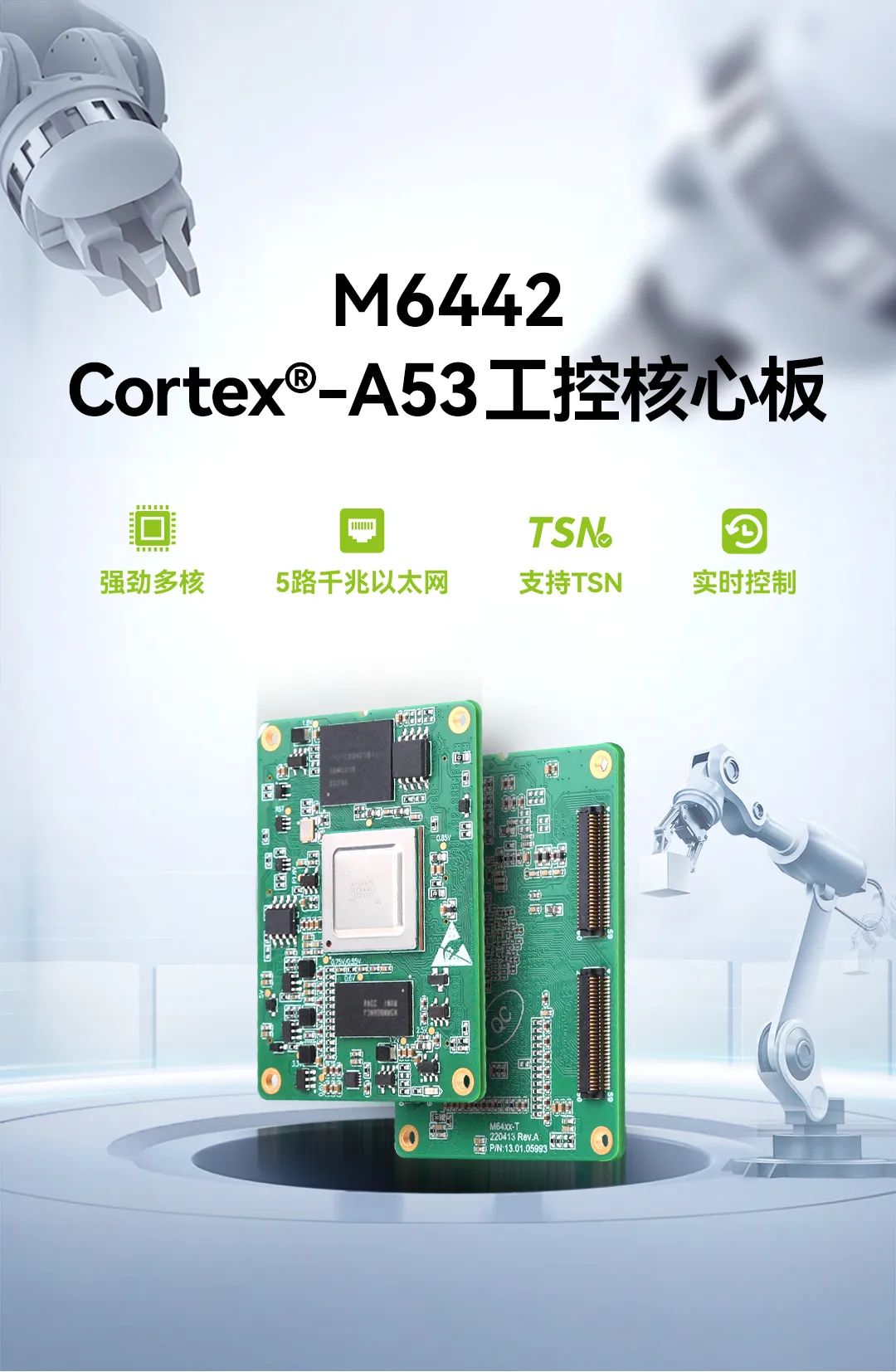 【新品发布】支持5路千兆网口，M6442核心板它来了-电子工程专辑