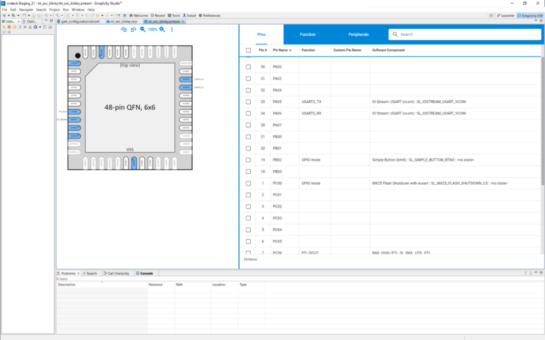 SimplicityStudio5.6.2版本更新－新增图形引脚分配工具-电子工程专辑