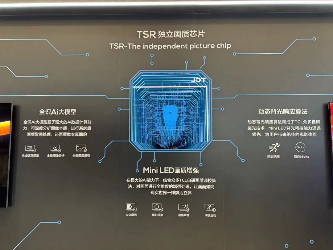 AWE2024丨TCL首款量产百吋万级分区QD-MiniLED电视展出，携163寸MicroLED巨幕电视亮相-电子工程专辑