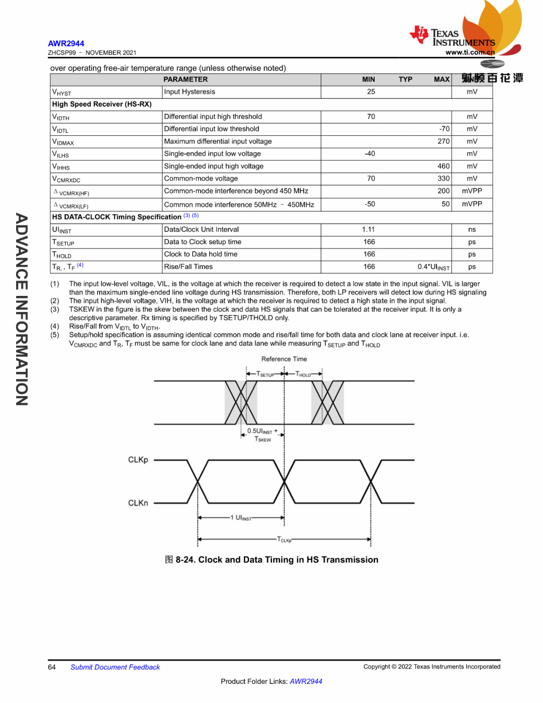 TI新款77G雷达芯片AWR2944芯片抢先看！-电子工程专辑