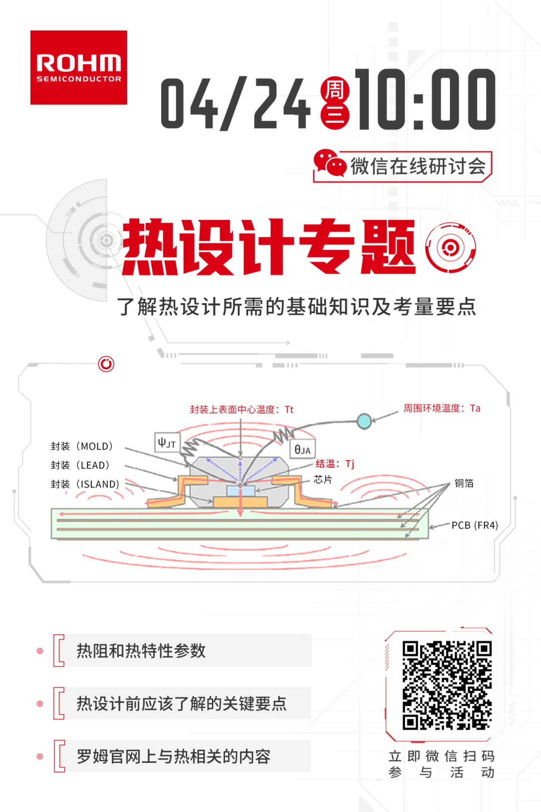 罗姆ROHM热设计专题研讨会|点击报名-电子工程专辑