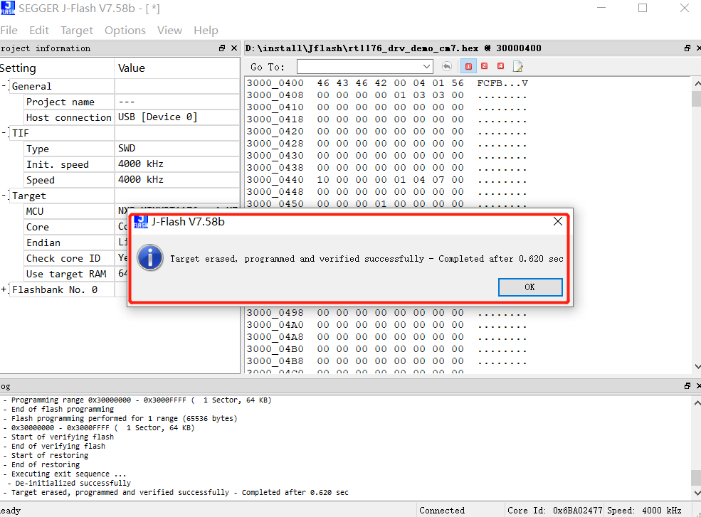 Jflash软件如何为MCU更新Hex文件？-电子工程专辑