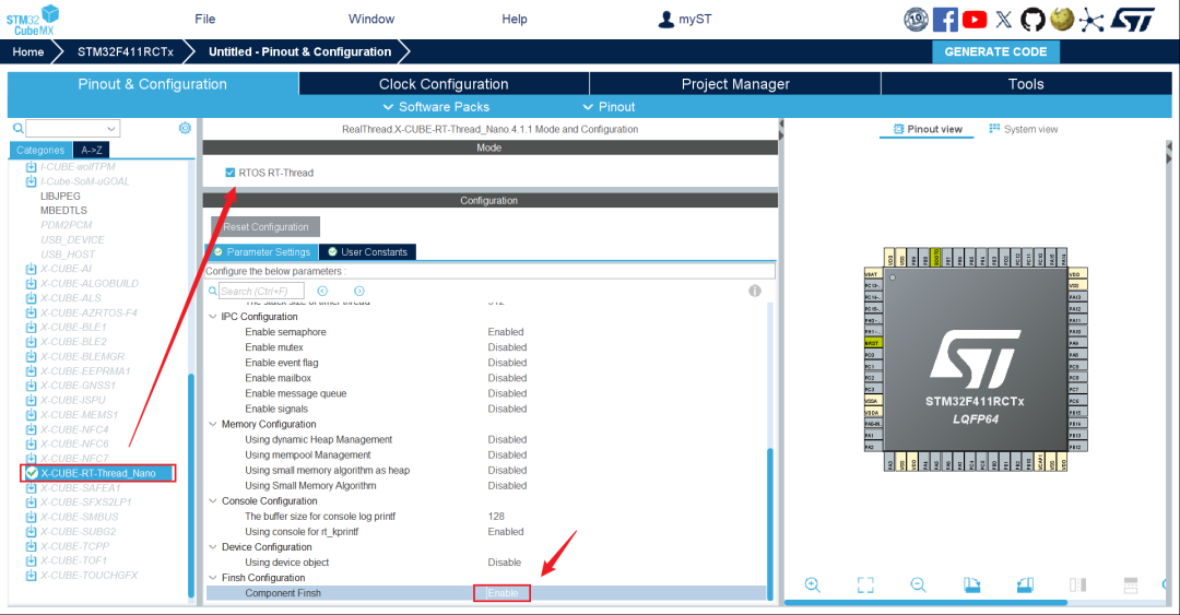 RT-ThreadNano上线STCubeMX-电子工程专辑