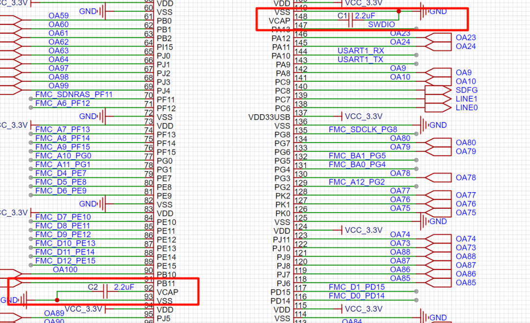 还不清楚STM32固定管脚VDDA,VSSA,VDD,VREF,VBAT,VCAP咋用？看这篇！-电子工程专辑