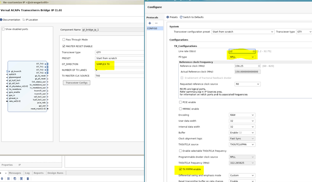 VersalGTY-如何在IP集成器中将单工TX/RX核合并到多个Quad\u200e-电子工程专辑