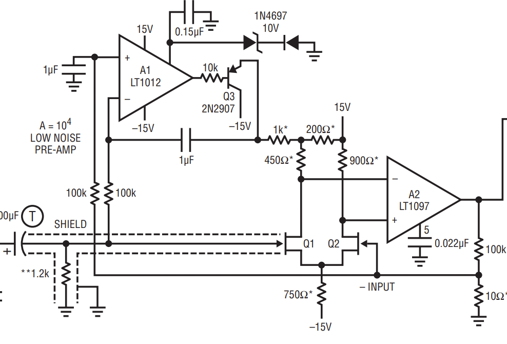 LT经典实验AN124:1/f噪声测量（架构设计）-电子工程专辑