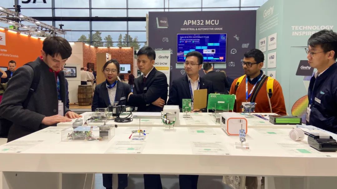 极海亮相embeddedworld2023，APM32MCU让灵感成为现实-电子工程专辑