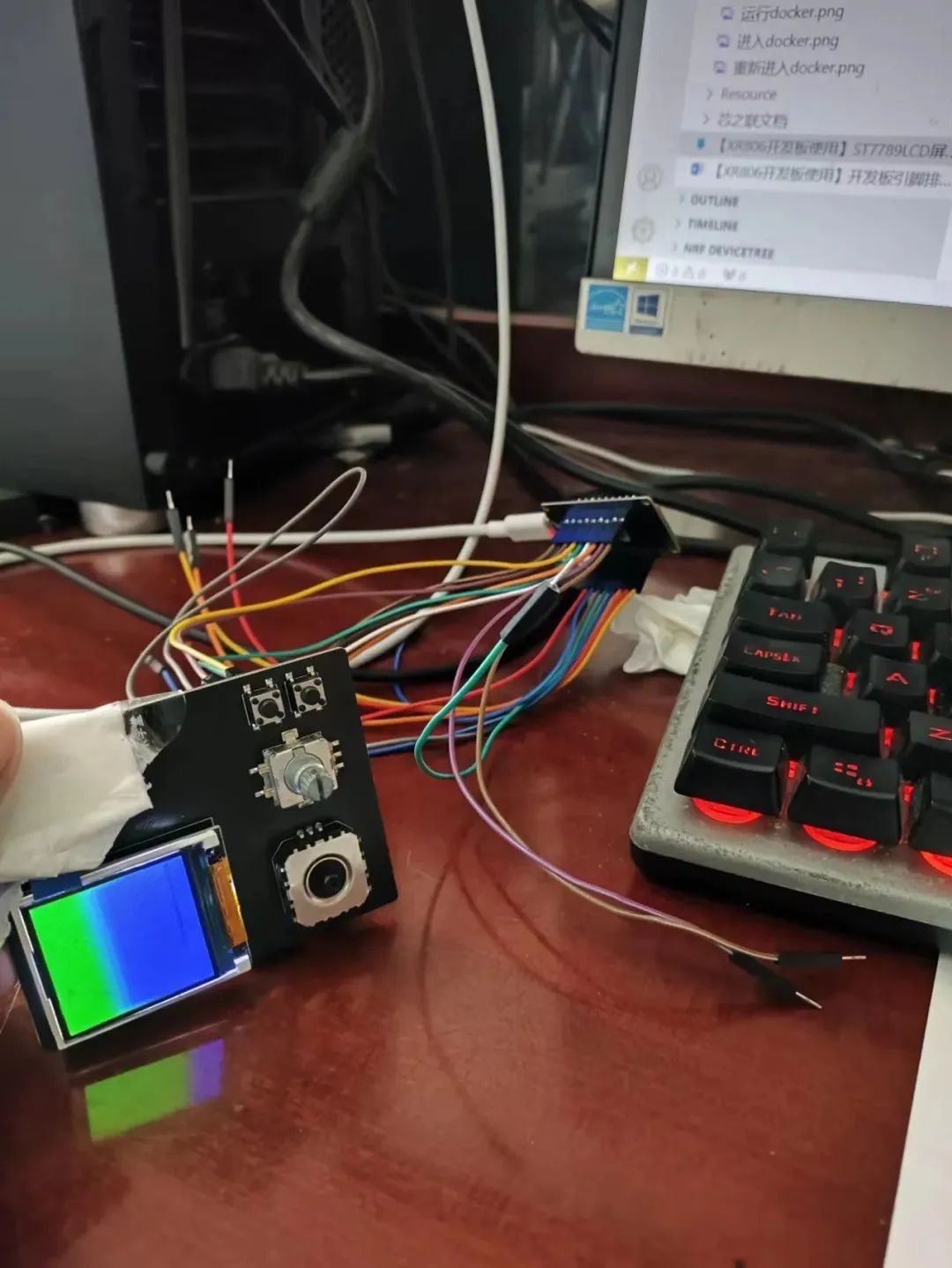 XR806开发板进行ST7789LCD屏幕测试-电子工程专辑