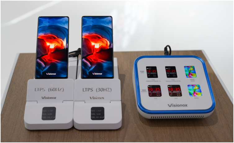 维信诺首次对外展示低频LTPS技术新品，首款环绕外折终端、口袋卷曲投幕同期展-电子工程专辑
