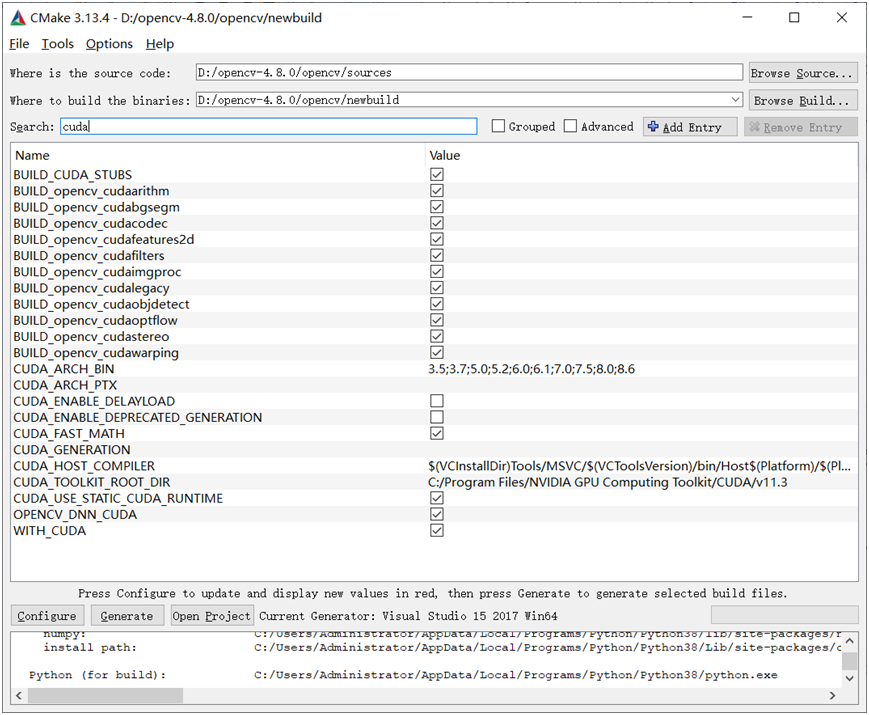 最新|OpenCV4.8+CUDA+扩展模块支持编译指南-电子工程专辑