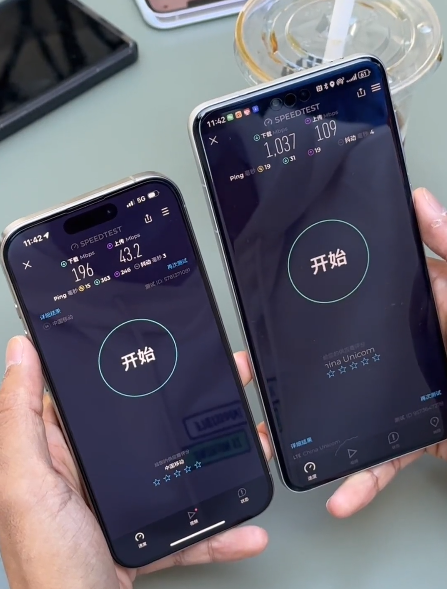 遥遥领先！网速实测：华为Mate60Pro比iPhone15Pro快5倍-电子工程专辑