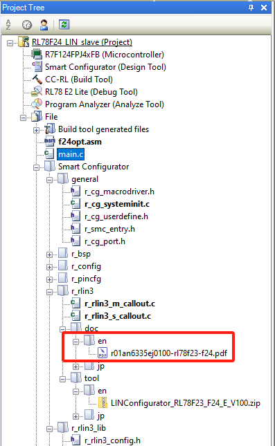 RL78F24 LIN使用指导手册——从机（Slave）-电子工程专辑