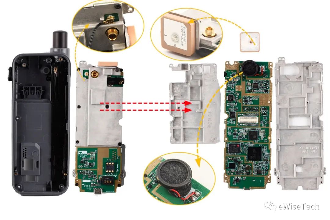 E拆解：第三部卫星电话拆解—欧星XT1100-电子工程专辑