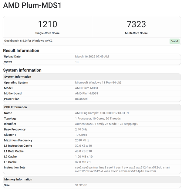 AMD Zen6首次现身：奇怪的10核心、32MB三级缓存-电子工程专辑