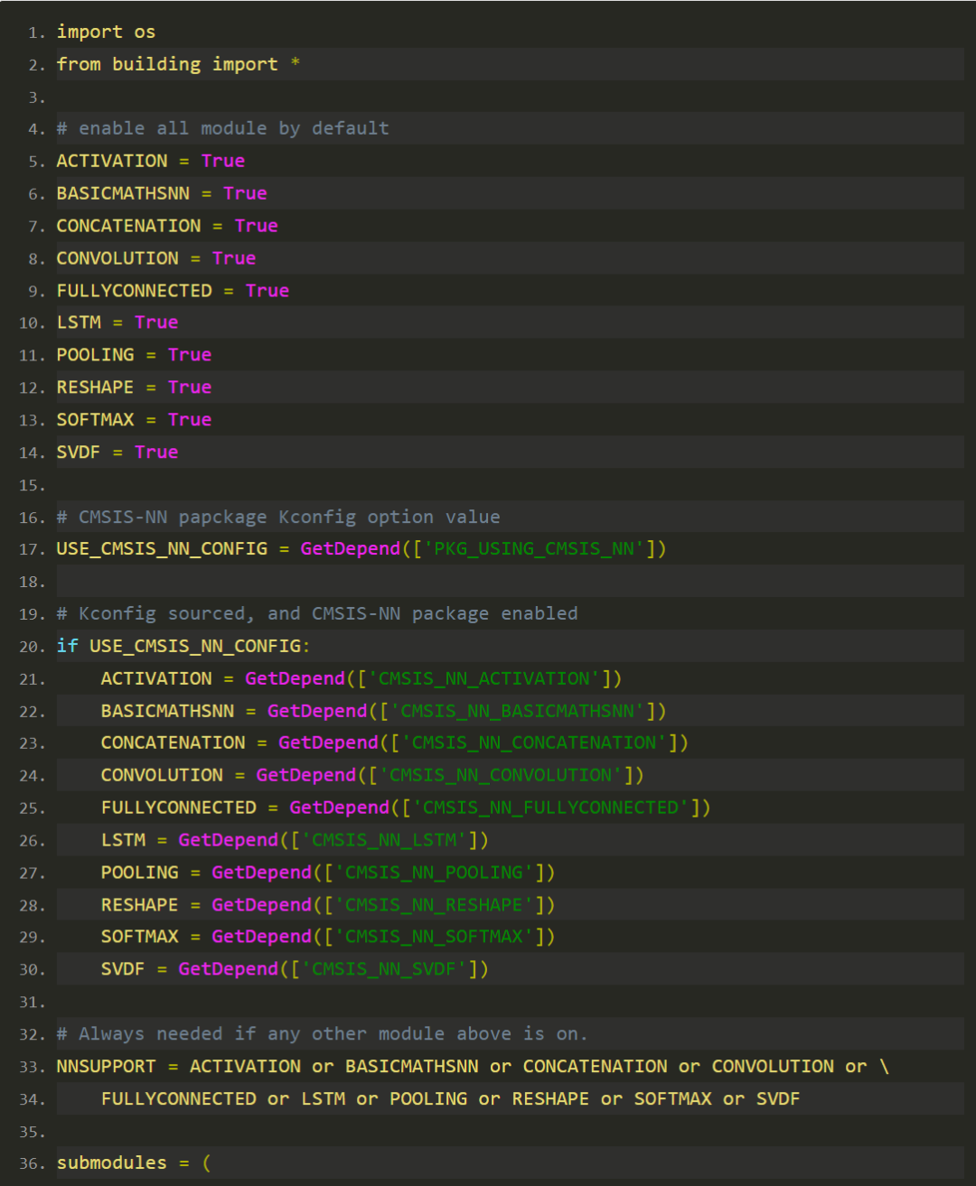 移植CMSIS-NNv6.0.0版本到VisionBoard-电子工程专辑