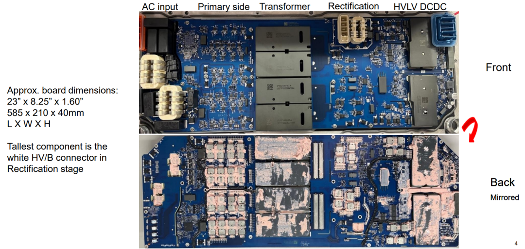 Tesla Cybertruck PCS 2.0的秘密：单级OBC+DCDC一体化方案的技术拆解-电子工程专辑