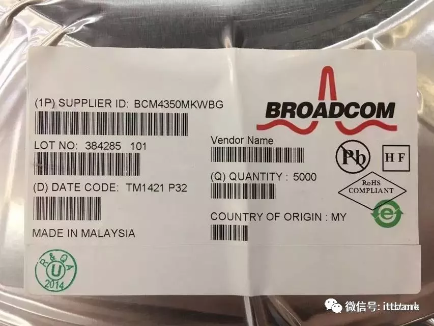 博通BCM4350双收双发，2T2RWiFi芯片-电子工程专辑