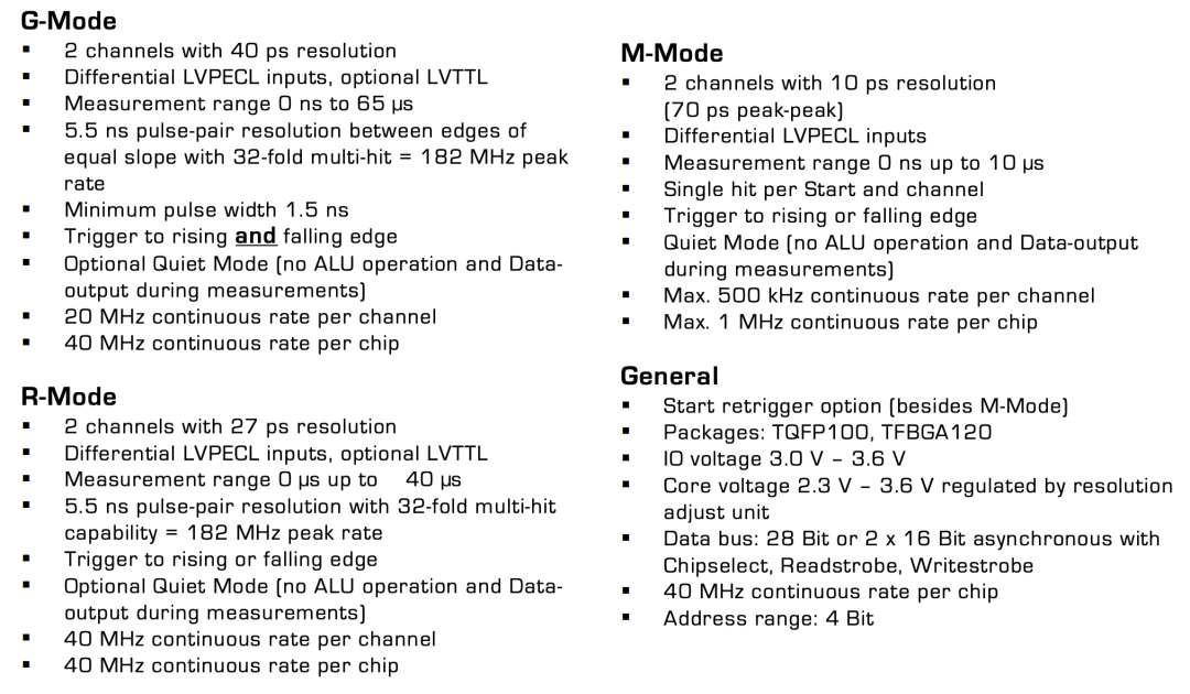 TDC-GPX 时间捕捉器（皮秒级别）-电子工程专辑