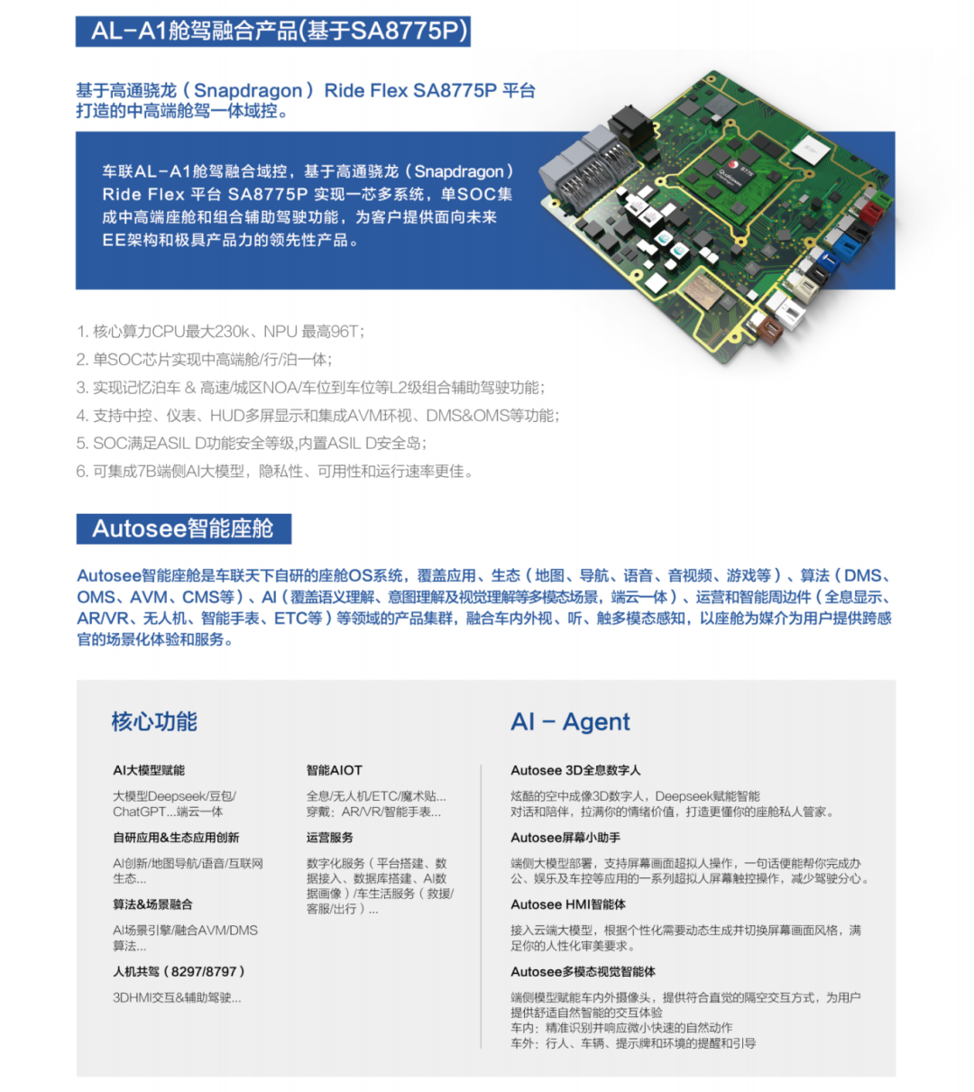 2025上海车展智能座舱域控制器方案大盘点（21家）-电子工程专辑